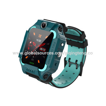 China Kid smart watch dual cameras rotate 360 degree gps tracker watch ...
