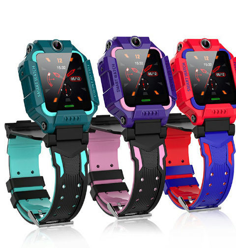 China Kid smart watch dual cameras rotate 360 degree gps tracker watch ...