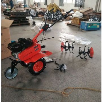 China Power Tiller 6.5HP Gas Powered Pull Behind Tiller Farm Rotary ...