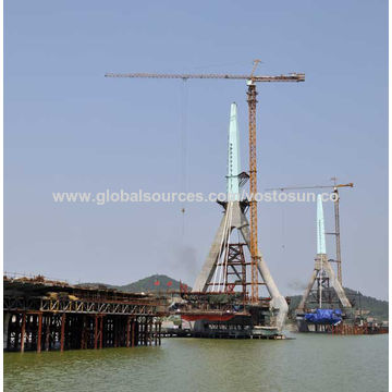China Tower crane SCM C7015,Max Lifting Capacity:10t/14.1m,Boom Length ...