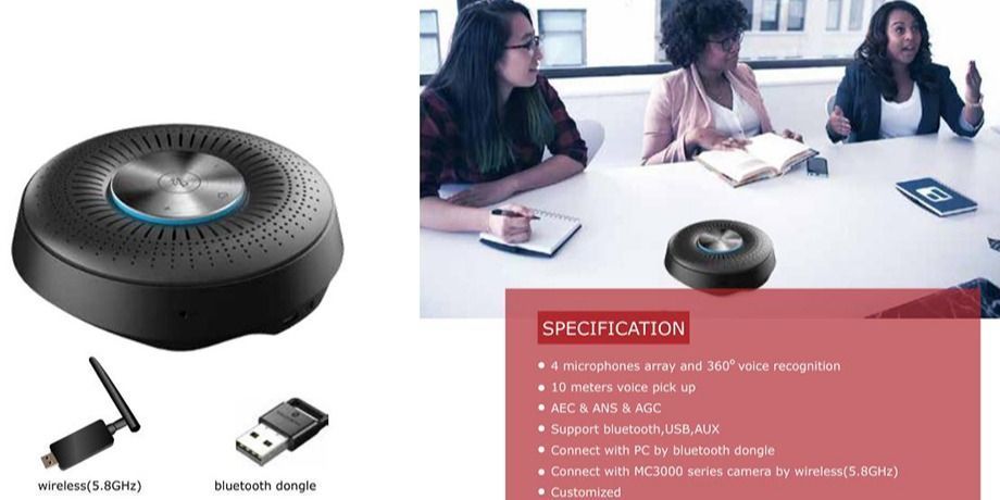China USB Conference Bluetooth Speakerphone for Video Conference System ...