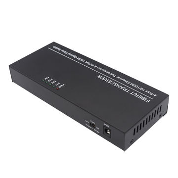 China4F4E 10/100/1000M 4 Fiber Port 4 RJ45 port Fast Ethernet Fiber ...