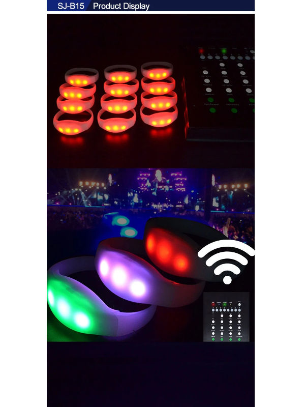 China 2020 New Led Bracelet Dmx In Event&Party Supplies Wireless ...
