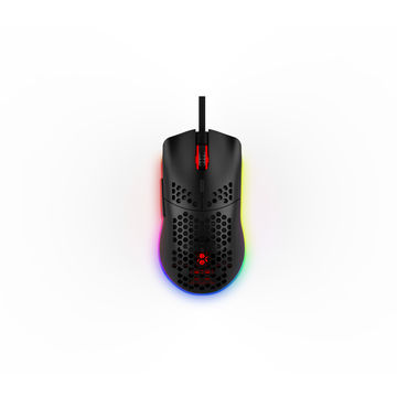 China RGB Hole mouse, Wired Ultralight Gaming mouse with 24000DPI on ...