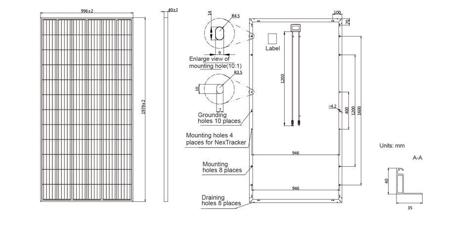 High Efficiency PV Modules Price 72Cells 36V poly 330w solar panel ...