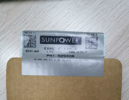 China 125mm back contact photovoltaic sunpower solar cell for solar led ...