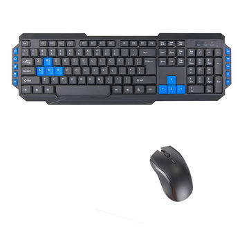China Full Size 2.4G Wireless Multimedia Computer Keyboard with 10 ...