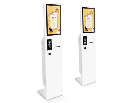 China21.5 inch Super slim design self service barcode scanner kiosk on ...