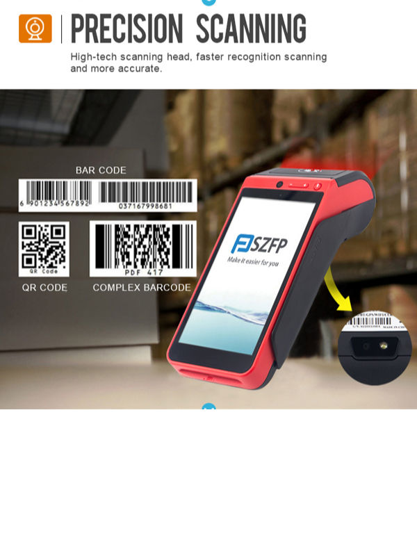 China NEW9220 smart all in one android pos bank payment transcation pos ...