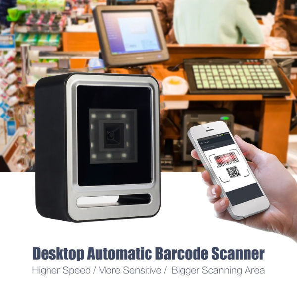 ChinaFast Speed High Sensitive 1D QR Code Desktop Reader 2D ...