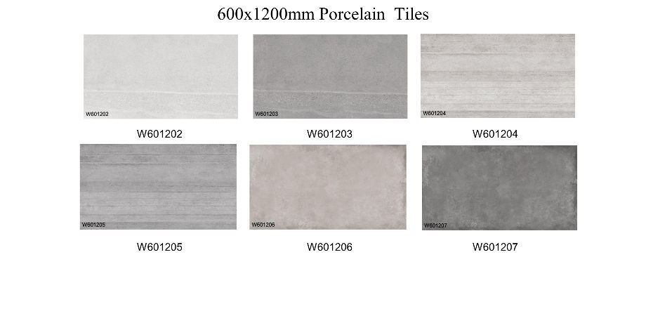 60X120cm unglazed porcelain floor tiles, matt finish cement look floor ...