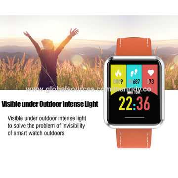 ChinaStep Counter fitness tracker bracelets smart watch bright screen ...