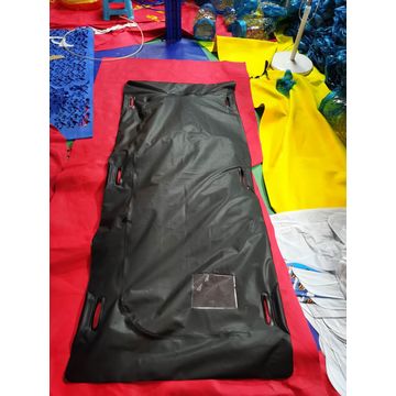 China Black Heavy Duty PVC Adult Body Bag with Build in Handles Funeral ...