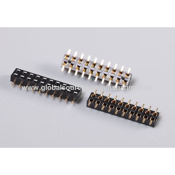 Taiwan 2.0mm Female Header SMT Type H=2.0mm Dual Row on Global Sources ...
