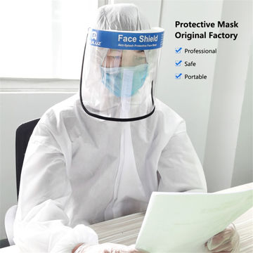 China PETG Face Shield mask Stock Ready Protect face from blood and ...