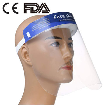 China PETG Face Shield mask Stock Ready Protect face from blood and ...