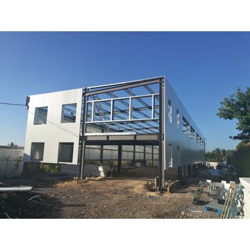 ChinaTwo floor steel structure buidling for office on Global Sources