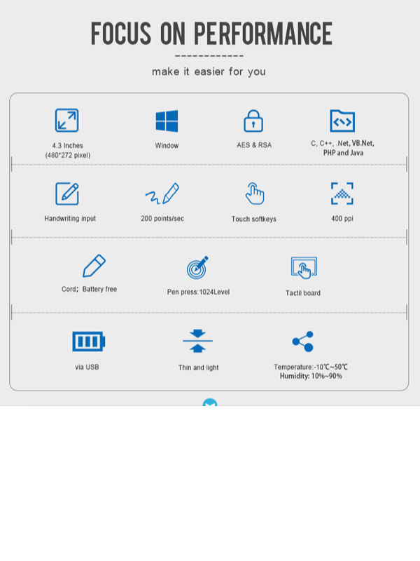 China Electronic signature pad with pen office deposit new digital ...