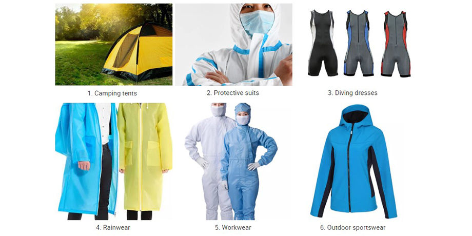 China Waterproof EVA Heat Seam Sealing Tape for Protective Clothing ...