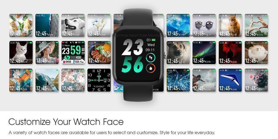 China 2020 Medical standard smart watch swimming spo2 health watch on ...