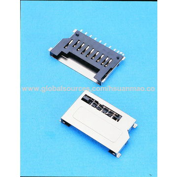 Taiwan SD Memory Card Socket Connector, 9-pin Short Type on Global ...