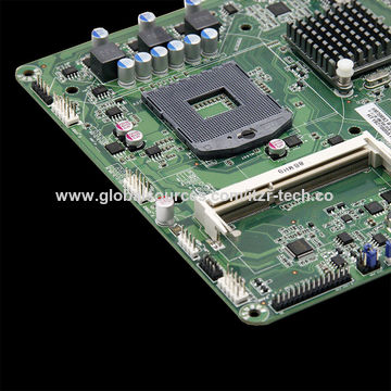 China HM76 ALL IN ONE PC MB ITX COMPUTER MOTHERBOARD 17X17CM on Global ...