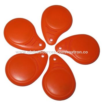 ChinaRFID Contactless Hitag 1 Key Fob, 125kHz, with 2K-bit Read/Write ...