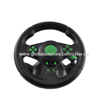 China Video game steering wheel video game racing wheel 3-in-1 for PS3 ...