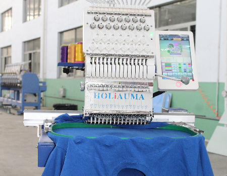 Hot sale! HOLiAUMA computerized 1 head 15 colors chinese best quality ...