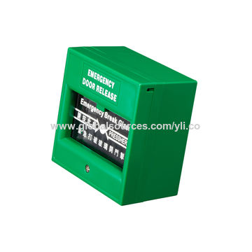 China Break Glass Fire Emergency Exit Release with NO/NC Feature ...