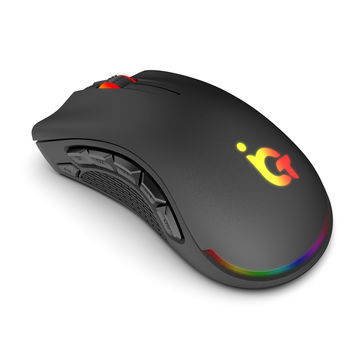 China IM03 12000DPI Side buttons customizable system RGB MMO&MOBA wired ...