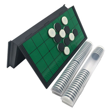 China Popular Othello reversi foldable plastic magnetic board game set ...