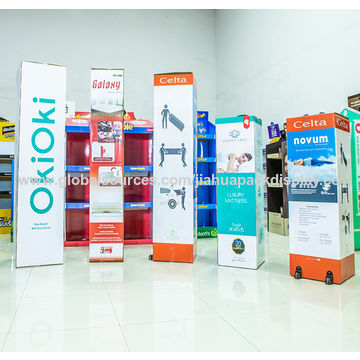 China Paper Product Floor Display Stand,Corrugated Cardboard Carton ...