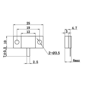 China RIG21B 250W 100R Power Flange Resistor with Two Terminals on ...