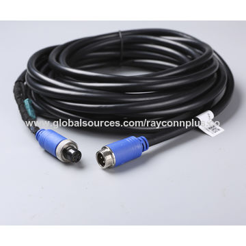China M12 Circular connector with cable on Global Sources,Cable ...