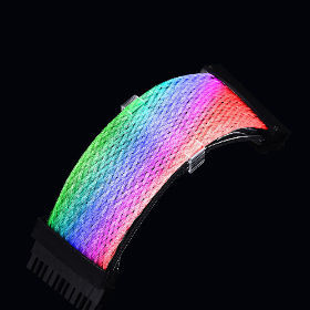 RGB PSU Cable 24Pin Motherboard Cable, PSU Cable 24Pin Motherboard ...