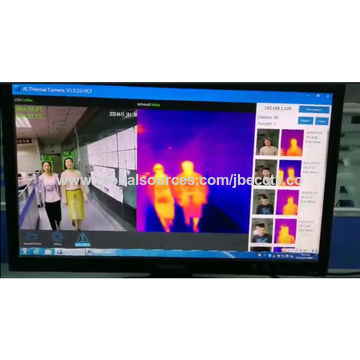 China Multi Mode Thermal Camera Body Temperature Detect 1080P Thermal ...