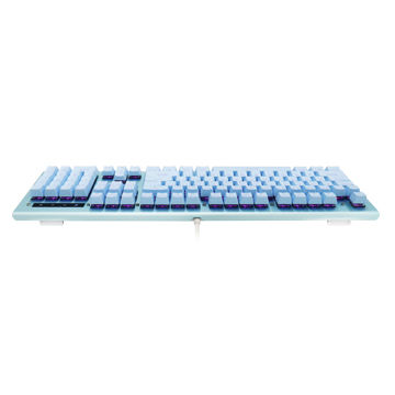 ChinaRGB backlight/colorful infrared wired keyboard with optical switch ...