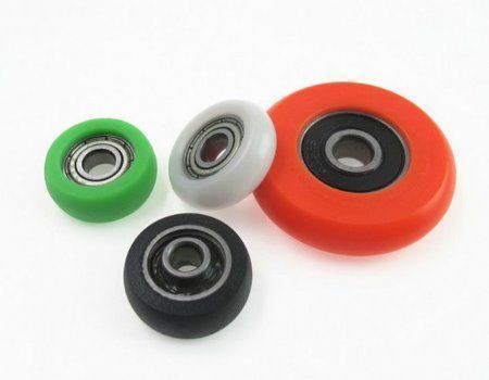 China premium polyurethane rubber bearings PU coated bearings anti ...