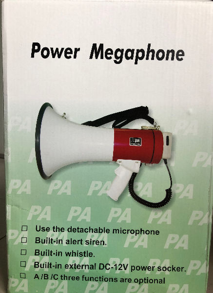 ChinaPA Speaker Handy Megaphone s 50W with Siren Talk USB SD MMC Card ...
