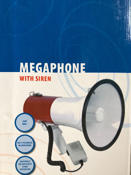 ChinaPA Speaker Handy Megaphone s 50W with Siren Talk USB SD MMC Card ...