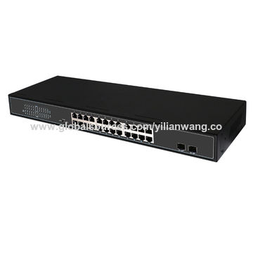 China 24 ports 10/100/1000M + 2 SFP Fast Gigabit Switch Home Switch ...