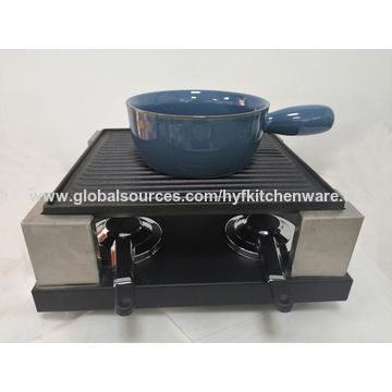 China Cast Iron Melting Pan Raclette grill on Global Sources