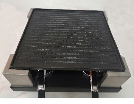 China Cast Iron Melting Pan Raclette grill on Global Sources