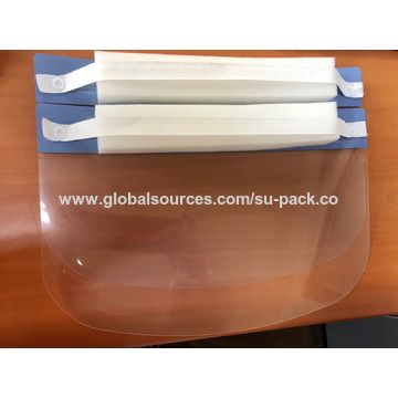 China Protective Face Shield,plastic face cover,clear PET,inner side ...