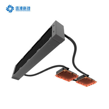 China 2U Server CPU heatsink, Copper Skiving heatsink 60mm fan on ...