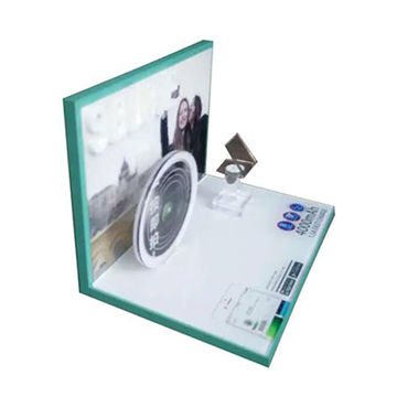 China China Suppliers Counter Top L Shaped Acrylic Sticker Custom ...