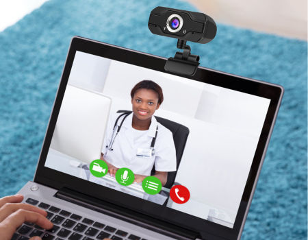 USB 2.0 digital webcam, high definition PC camera, video conference for ...
