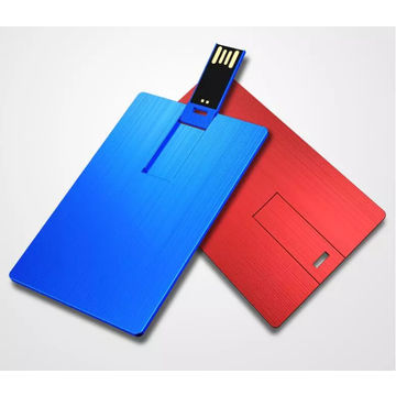 China Hot sell custom credit card shape usb flash drive id card on ...