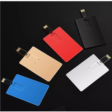 China Hot sell custom credit card shape usb flash drive id card on ...